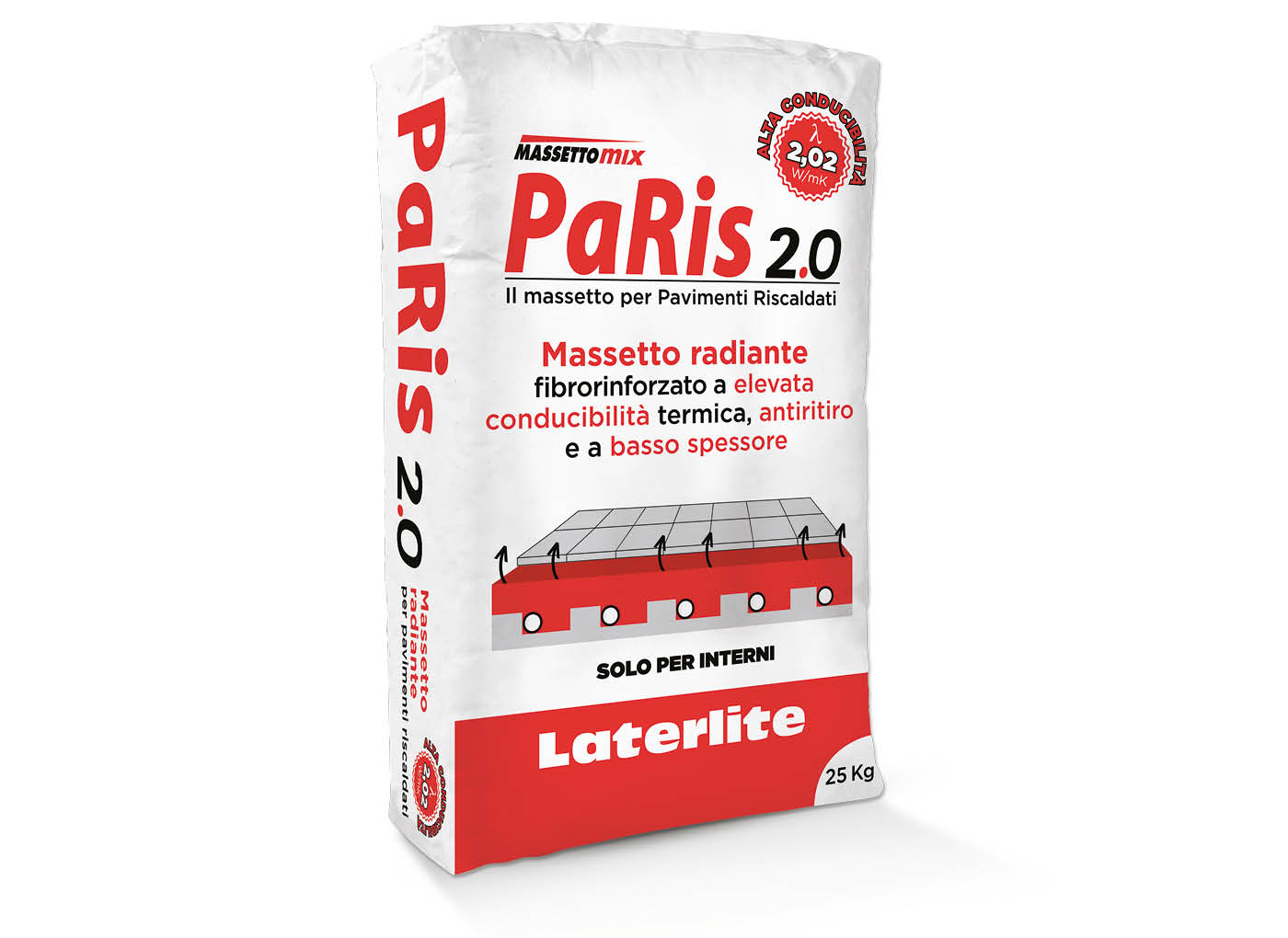 Pavimento radiante: massetto radiante Paris 2.0 | Leca