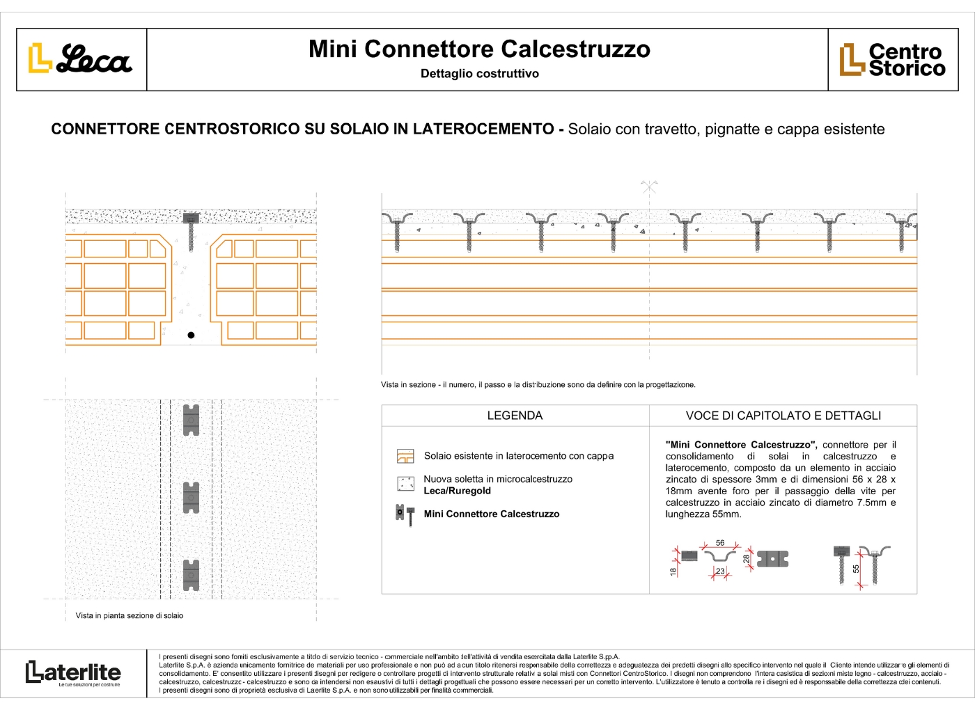 CAD consolidamento dei solai in laterocemento cappa collaborante basso ...